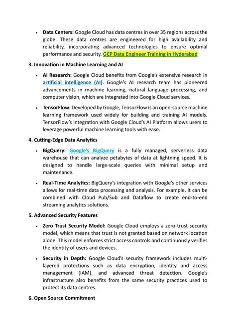 Ppt The Best Gcp Data Engineering Online Training Course In Hyderabad