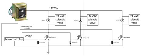 24vac valves with arduino grounding r askelectronics