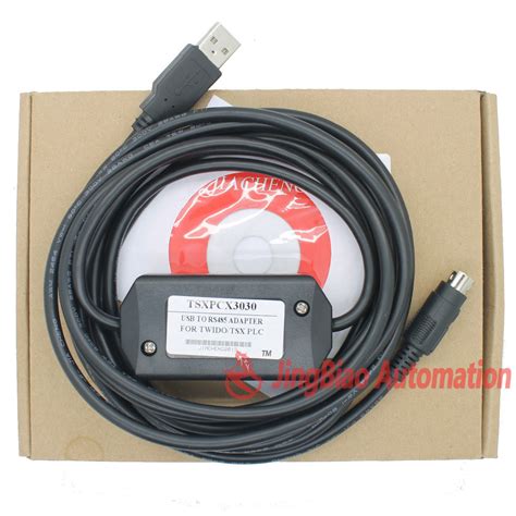 Tsxpcx3030 C Plc Programming Cable For Schneider Modicon Tsx Neza Twido Plc Communication Cable