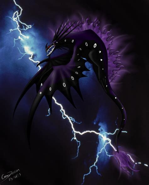 Purple Lightning Dragon Httyd