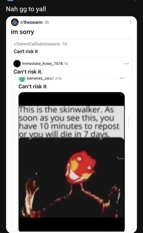 Im Sorry Rrepost