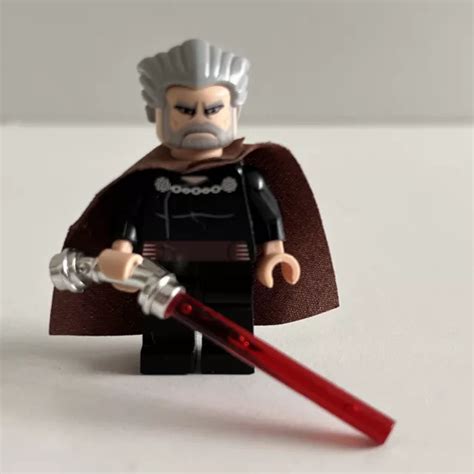 Lego Count Dooku Lightsaber Minifigure Star Wars Set 9515 Sw0224 £21