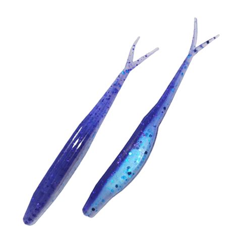 5 Purple Dragon Soft Plastic Jerkbait Butchers Baits