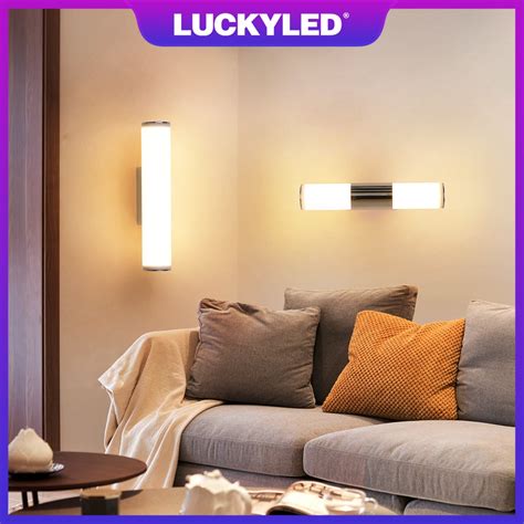 Indoor Led Wall Light W Wall Lamp Ac V Bathroom Mirror Light Lampu Bilik Air Modern Lampu