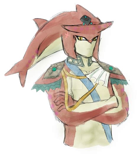 Random Sketch Botws Zora Sidon By Orahi Shiro On Deviantart