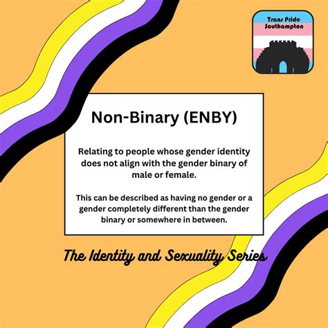 Non Binary The Identity And Sexuality Series Trans Pride Southampton Buymeacoffee