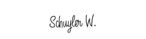 78 schuyler w name signature style ideas perfect online autograph