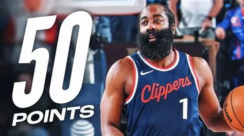 Nba最新排名：哈登轰50分快船升至西部第8 威少25分掘金逼近湖人