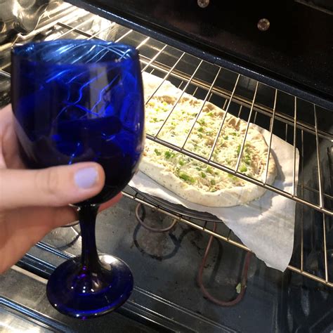 Homemade Stuffed Crust Pizza With A Big Salad And Obligatory Boxed