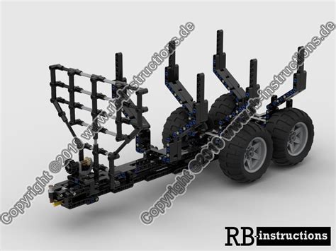 Lego Moc Forest Trailers For Claas Xerion 5000 Or Fastrac