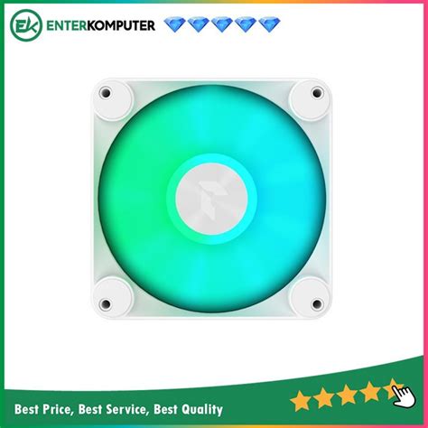 Jual Apnx Fp1 120 Pwm Argb White 120mm Fan Case Fan Casing 12cm Shopee Indonesia