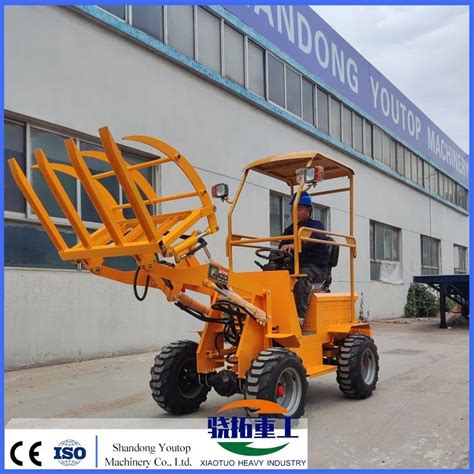 450kg Construction Farm Warehouse Front End Wheel Loader For Sale