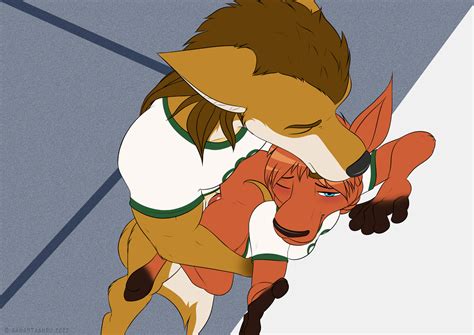 Rule 34 Anthro Bodily Fluids Bundadingy Canid Canine Canis Clothed