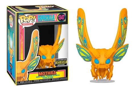 Blacklight Mothra Exclusive Ee Funko Pop 1347 Godzilla Kong Envío gratis