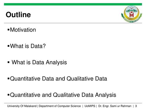 Ppt Quantitative And Qualitative Data Analysis Lecture 1 Introduction Powerpoint Presentation