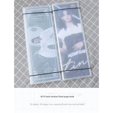 [storage Book] 4515 สมุดเก็บสะสม แบบแมนนวล แนวตั้ง 30 หน้า 50 หน้า