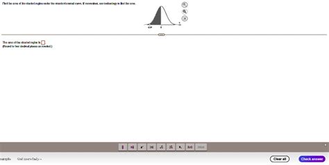 Find The Area Of The Shaded Region Under The Standard Normal Curve If Convenient Use