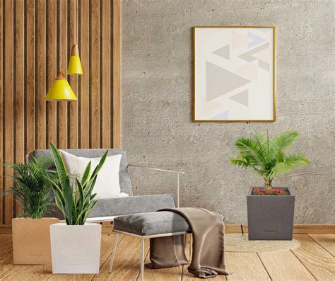 Kyvos Pot Unbreakable Marble Look Lightweight