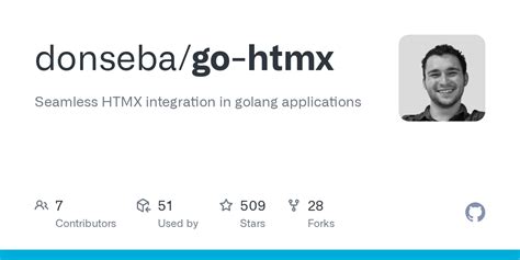 Github Donsebago Htmx Seamless Htmx Integration In Golang Applications