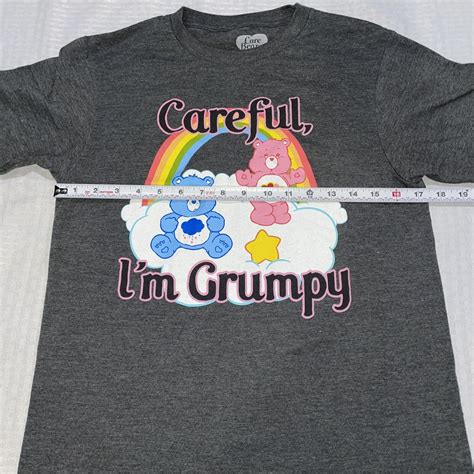New Care Bears Careful I M Grumpy Classic Small T Shi… Gem