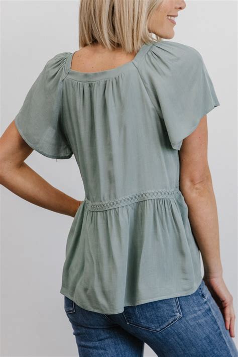 Unity Button Up Top Off White Baltic Born Unity Button Up Top Off White Baltic Born