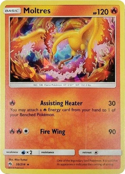 Moltres 38214 Cracked Ice Holo Deck Exclusives Pokemon