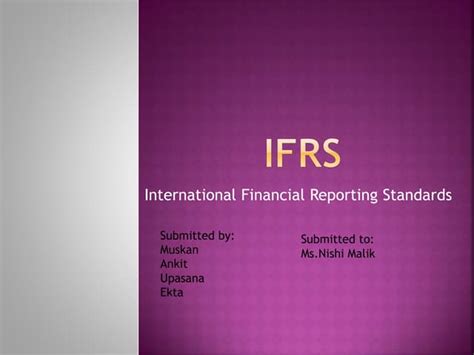 Ifrs Presentationpptx