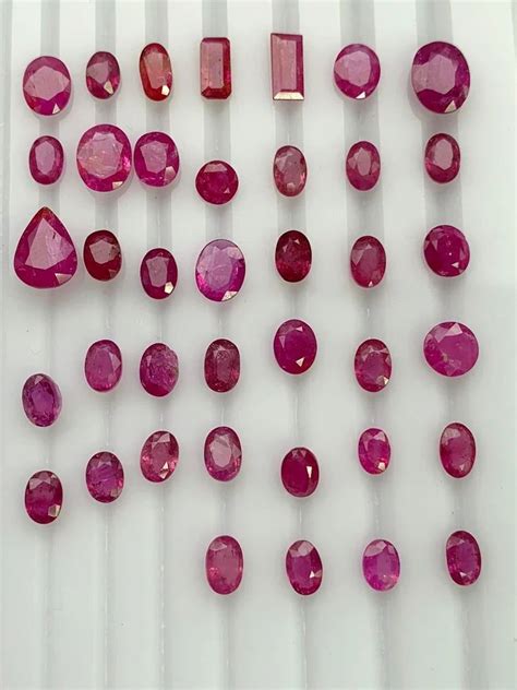 Thai Ruby Natural Ruby Burma Ruby All Shapes All Sizes At ₹ 700carat