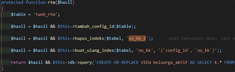 Buat Ulang Index Twebrtm · Issue 6836 · Opensidopensid · Github