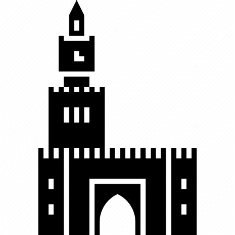 City Kuwait Landmark Palace Seif Watch Tower Icon Download On
