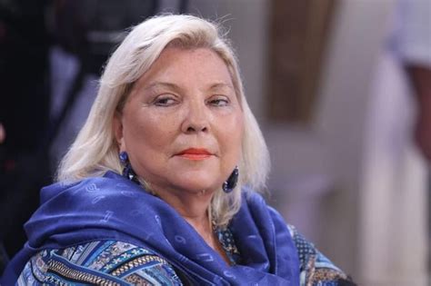 Lilita Carrió Dentro De La Constitución Todo Fuera De La