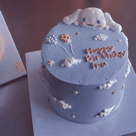 Cinnamoroll Cupcake Bánh Cupcake Sinh Nhật Sinh Nhật