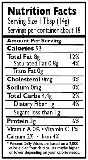 Sunflower Seed Butter Organic Fresh Raw Smooth Pure Rejuvenative Foods