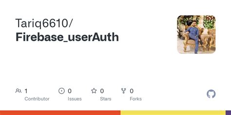 GitHub Tariq Firebase UserAuth