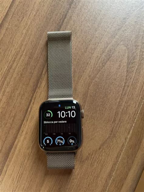 Apple Watch Series 5 Gpscellular 44mm Stainless Steel Gold Loop