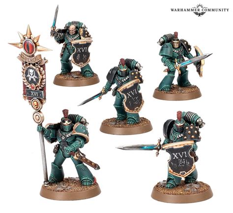 Warhammer The Horus Heresy Legiones Astartes MKVI Command Squad 31 85