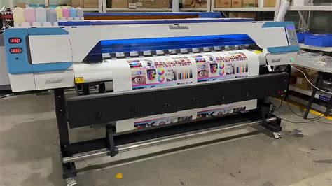 Large Format Eco Solvent Digital Printer Xp600 I3200 Head Ecosolvent