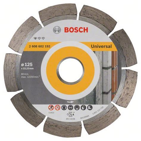 Алмазный отрезной круг универсальный Bosch Standard for Universal ...