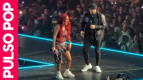 Nicky Jam Llega De Sorpresa A Concierto De Karol G En Miami