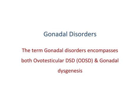 Disorder Of Sex Development PDF