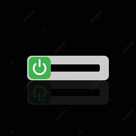 Green Square Enclosure For Sliderstyle Power Buttons Switch Off App