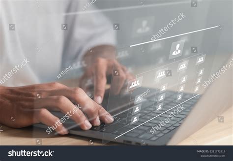Business Process Workflow Automation Flowchart Organization Stock Photo