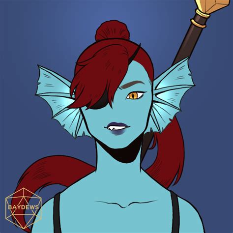 Made Undyne In Picrew Undertale