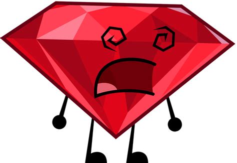 Bfdia Ruby Felt Dizzy Png By Xxneojadenxx On Deviantart