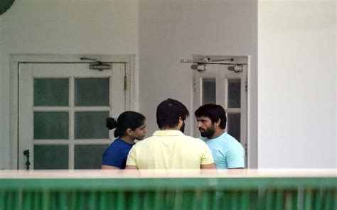 Bajrang Punia Leaves His Padma Shri Award Outside Pms Residence
