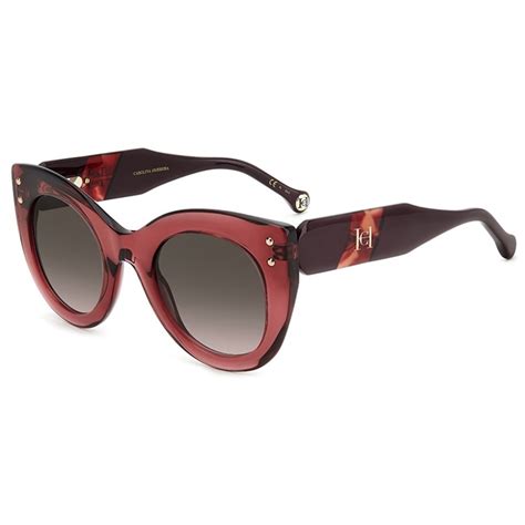 Óculos De Sol Carolina Herrera Her 0127s 8cq 50 Vermelho Óculos De