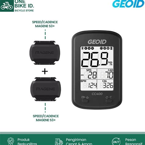 Jual Paket Geoid Cc400 Speedometer Dan Magene Cadence And Magene Speed