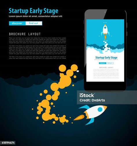 시작 방문 웹 페이지 또는 기업 디자인 커버 Ship Launch에 대한 스톡 벡터 아트 및 기타 이미지 Ship