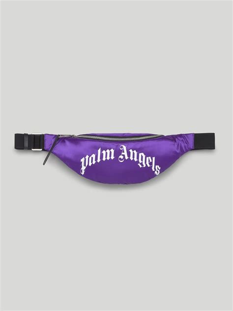 Curved Logo Fannypack In Purple Palm Angels® Official