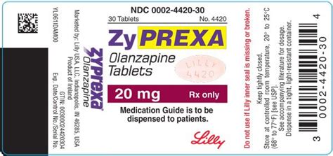 Zyprexa Package Insert